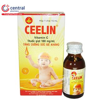 Thuốc Ceelin 15ml - Siro bổ sung Vitamin C cho trẻ nhỏ