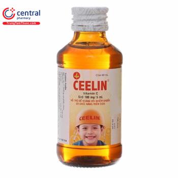 [CHÍNH HÃNG] Thuốc Ceelin 60ml 100mg/5ml bổ sung vitamin cho cơ thể
