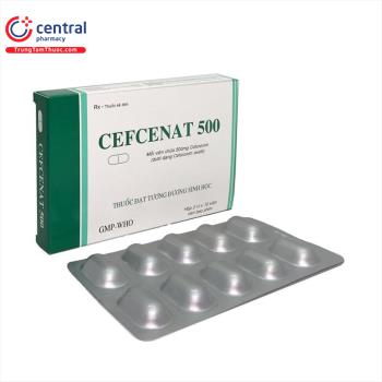 [CHÍNH HÃNG] Thuốc Cefcenat 500 - điều trị nhiễm khuẩn