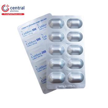 Thuốc Cefdinir 300 DHG - thuốc điều trị nhiễm khuẩn