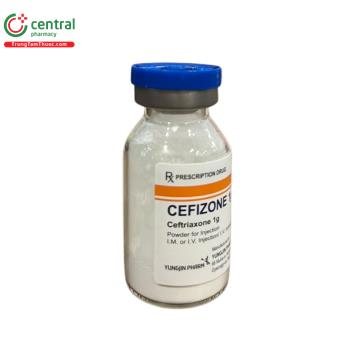 Thuốc Cefizone 1g Inj.: Cách dùng - liều dùng, lưu ý khi dùng