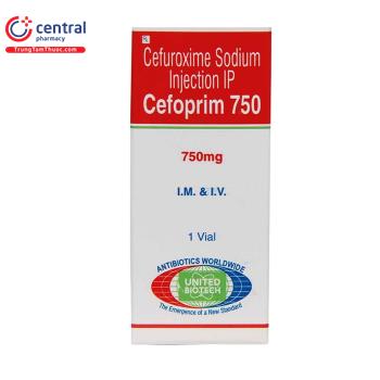 Thuốc Cefoprim 750 điều trị nhiễm khuẩn niệu - sinh dục hiệu quả