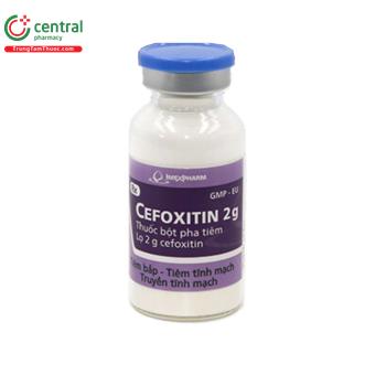 Thuốc Cefoxitin 2g Imexpharm - kháng sinh điều trị nhiễm khuẩn