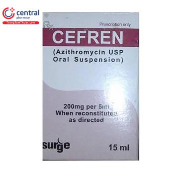 Thuốc Cefren 200mg/5ml: công dụng, cách sử dụng hiệu quả