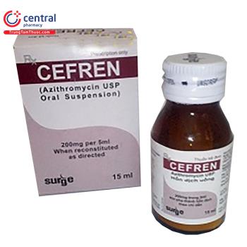 Thuốc Cefren 200mg/5ml: công dụng, cách sử dụng hiệu quả