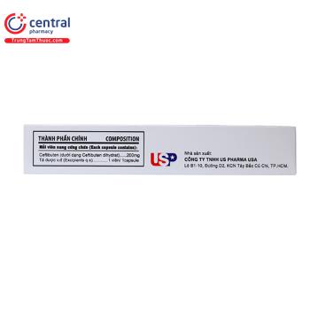 Thuốc Ceftenmax 200 cap điều trị nhiễm khuẩn đường hô hấp