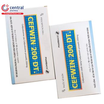 Thuốc Cefwin 200 DT điều trị nhiễm trùng hô hấp, tiết niệu, da