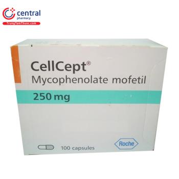 [CHÍNH HÃNG] Thuốc CellCept 250mg - Dự phòng thải ghép cho ghép thận