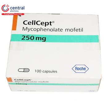 [CHÍNH HÃNG] Thuốc CellCept 250mg - Dự phòng thải ghép cho ghép thận