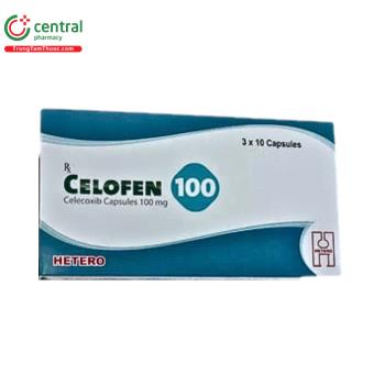 Thuốc Celofen 100 giảm đau, chống viêm an toàn cho viêm khớp, đau cấp