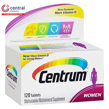 Thuốc Centrum Women (120 viên) - Cơ thể khỏe khoắn cho ngày làm việc mới
