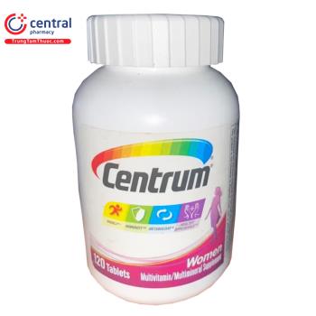 Thuốc Centrum Women (120 viên) - Cơ thể khỏe khoắn cho ngày làm việc mới