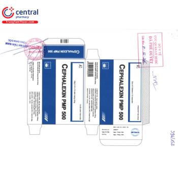 Thuốc Cephalexin PMP 500 - Điều trị nhiễm khuẩn đường hô hấp hiệu quả