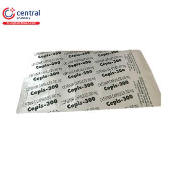 Thuốc Cepis-300 - Thuốc có tác dụng điều trị nhiễm khuẩn hiệu quả