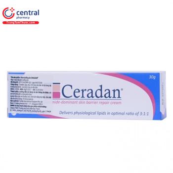 Ceradan Skin Barrier Repair Cream 30g - Dưỡng ẩm cho da khô, da kích ứng
