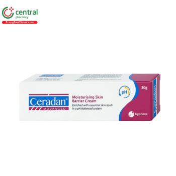 Ceradan Advanced Moisturising Skin Barrier Cream dưỡng ẩm cho da khô