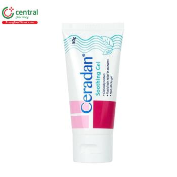 Ceradan Soothing Gel - tăng cường độ ẩm cho da, dưỡng da mịn màng