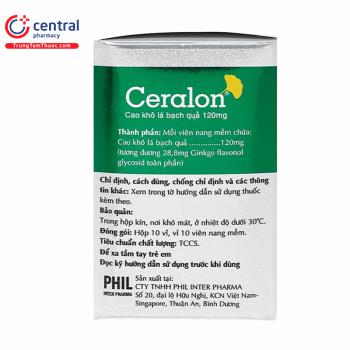 [CHÍNH HÃNG] Thuốc Ceralon - Tăng cường tuần hoàn máu não