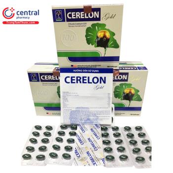 [CHÍNH HÃNG] Thuốc Cerelon Gold giúp tăng cường máu lưu thông lên não