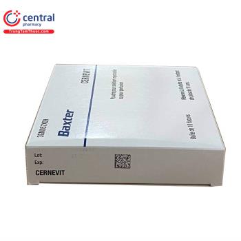 Thuốc Cernevit bổ sung vitamin hằng ngày bằng đường tĩnh mạch