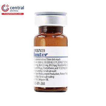 Thuốc Cernevit bổ sung vitamin hằng ngày bằng đường tĩnh mạch