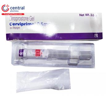 [CHÍNH HÃNG] Thuốc Cerviprime 0.5mg-Kích thích nội mạc tử cung co bóp