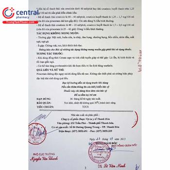 Thuốc Cetam Caps (Piracetam 400mg): tác dụng, liều dùng