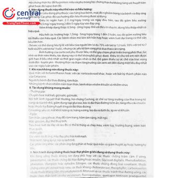 [CHÍNH HÃNG] Thuốc Cetasone 0.5mg - giảm đau, kháng viêm