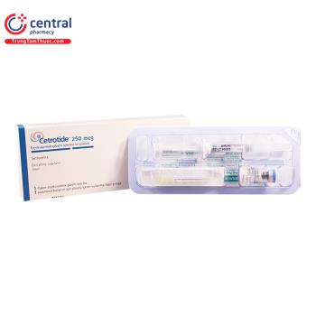 Thuốc Cetrotide 0.25mg: Cách dùng – liều dùng, lưu ý khi sử dụng