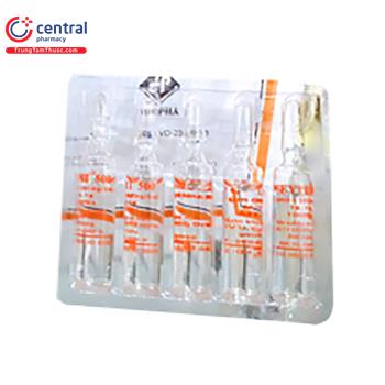 [CHÍNH HÃNG] Thuốc Cevit 500 (Hộp 100 ống) - Bổ sung vitamin C