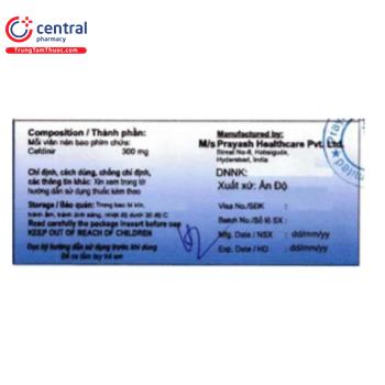 Thuốc Cexil 300mg- Thuốc điều trị nhiễm khuẩn hiệu quả
