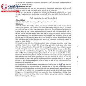 Thuốc Cexil 300mg- Thuốc điều trị nhiễm khuẩn hiệu quả