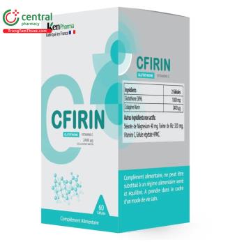 Thuốc CFIRIN Kenpharma - Hỗ trợ đẹp da, ngăn ngừa lão hóa hiệu quả