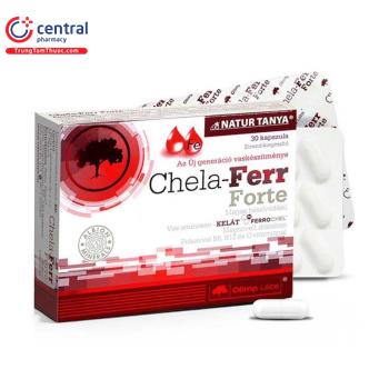 [CHÍNH HÃNG] Thuốc Chela-Ferr Forte giúp bổ sung sắt và các vitamin