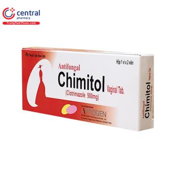 [CHÍNH HÃNG] Thuốc Chimitol 500mg - điều trị nhiễm nấm âm đạo