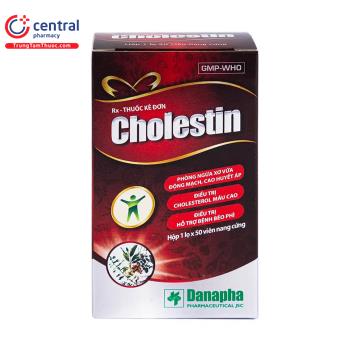 [CHÍNH HÃNG] Thuốc Cholestin Danapha điều trị mỡ máu hiệu quả
