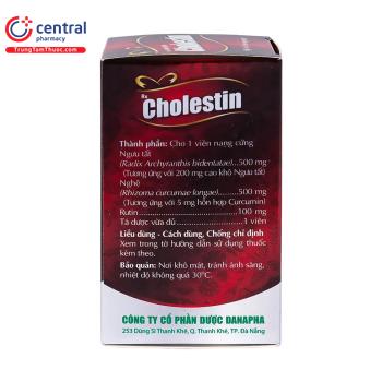 [CHÍNH HÃNG] Thuốc Cholestin Danapha điều trị mỡ máu hiệu quả