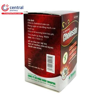 [CHÍNH HÃNG] Thuốc Cholestin Danapha điều trị mỡ máu hiệu quả