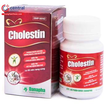 [CHÍNH HÃNG] Thuốc Cholestin Danapha điều trị mỡ máu hiệu quả