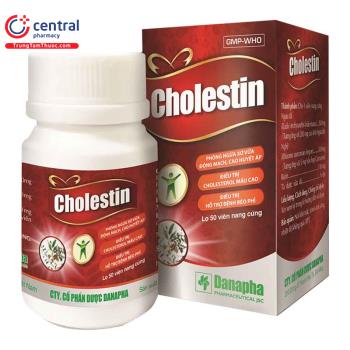 [CHÍNH HÃNG] Thuốc Cholestin Danapha điều trị mỡ máu hiệu quả