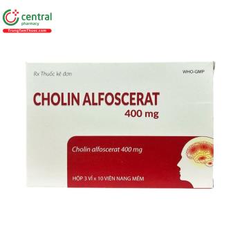 Thuốc Cholin Alfoscerat 400mg Hà Nam điều trị triệu chứng tâm lý do ...