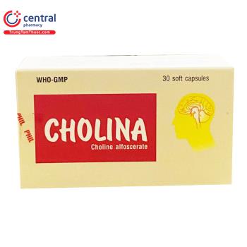 Thuốc Cholina 400mg - phục hồi chức năng sau đột quỵ, chấn thương não