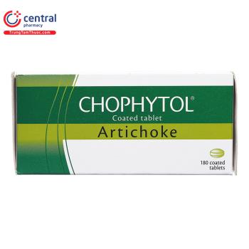 [CHÍNH HÃNG] Thuốc Chophytol Artichoke 200mg - lợi tiểu, thông mật