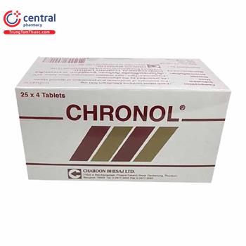 [CHÍNH HÃNG] Thuốc Chronol 500mg - thuốc cai rượu mạn tính