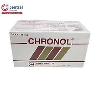 [CHÍNH HÃNG] Thuốc Chronol 500mg - thuốc cai rượu mạn tính