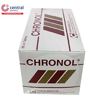 [CHÍNH HÃNG] Thuốc Chronol 500mg - thuốc cai rượu mạn tính