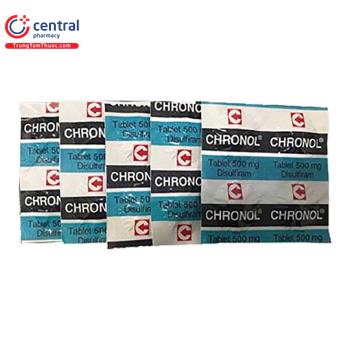 [CHÍNH HÃNG] Thuốc Chronol 500mg - thuốc cai rượu mạn tính