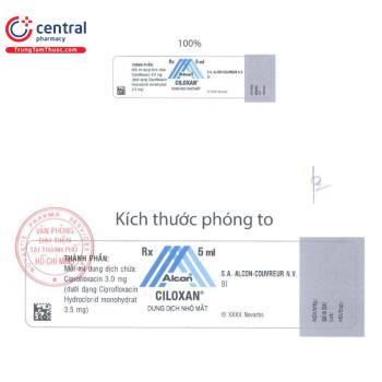 Thuốc nhỏ mắt Ciloxan: Cách dùng – liều dùng, lưu ý khi sử dụng