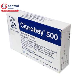 Thuốc Ciprobay 500: tác dụng, chỉ định, lưu ý khi sử dụng