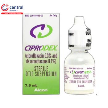 Thuốc Ciprodex nhỏ tai điều trị dứt điểm viêm tai giữa, tai ngoài
